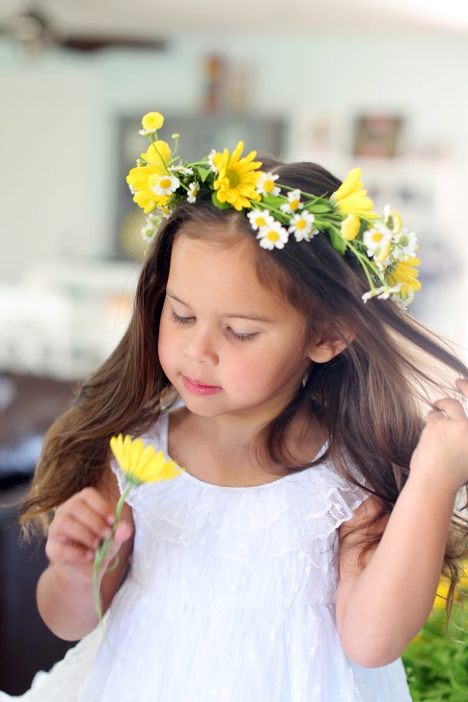 DIY Spring Flower Crowns